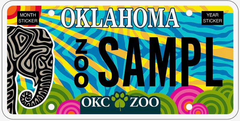 Elephant Design Selected for New OKC Zoo Specialty License Plate ...